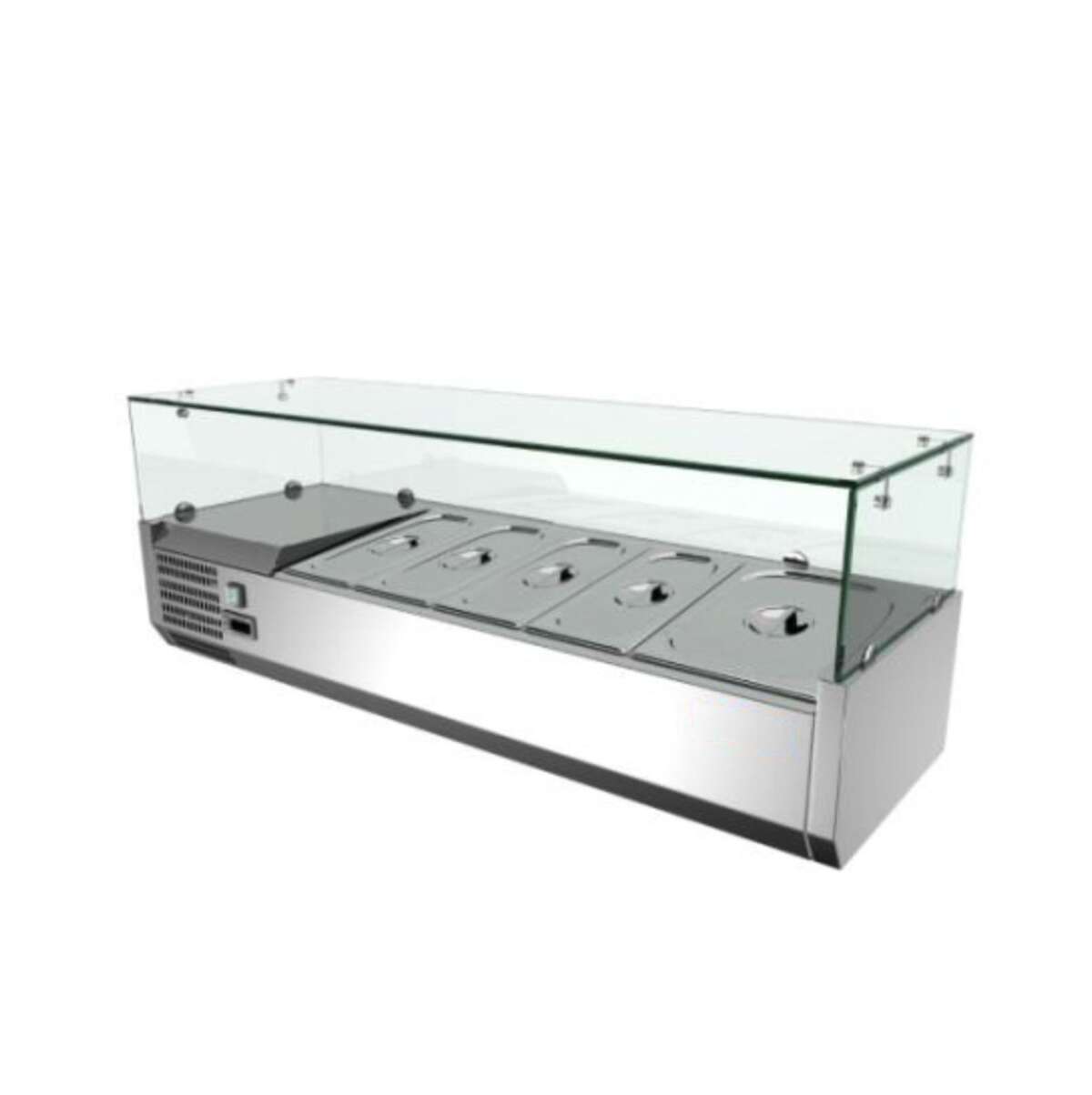 VRX1200/380 Top Table Salad Chiller – Refrigerated Prep Counter UAE