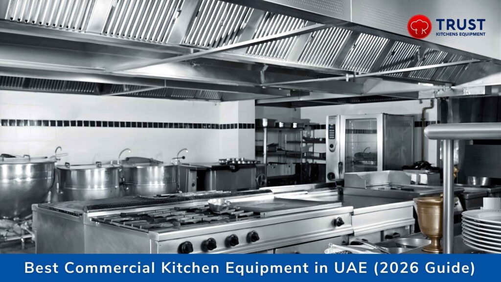Best commercial kitchen equipment in UAE (2026 guide) - Trust Kitchen